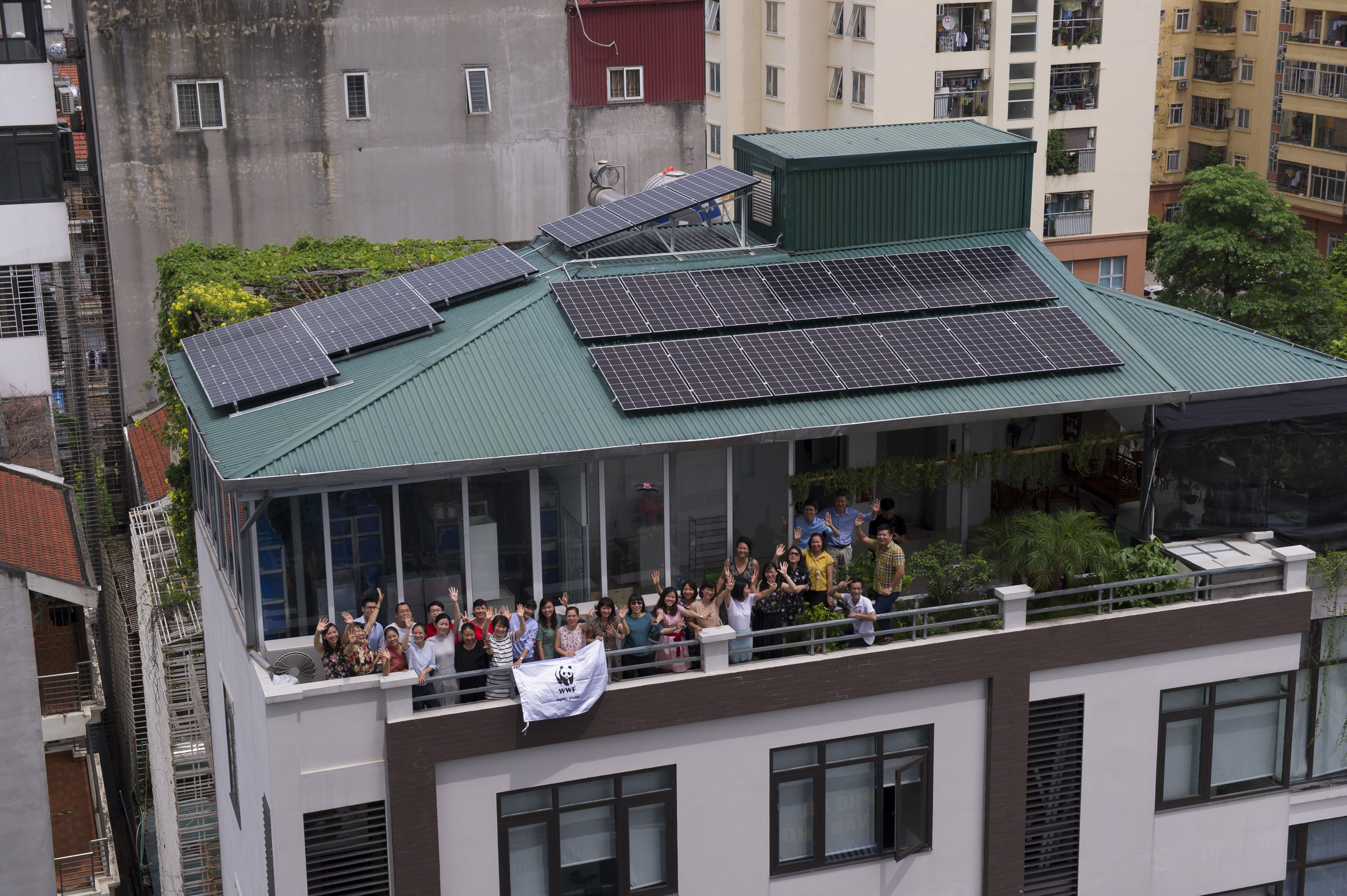 WWF Hanoi Office goes solar | WWF