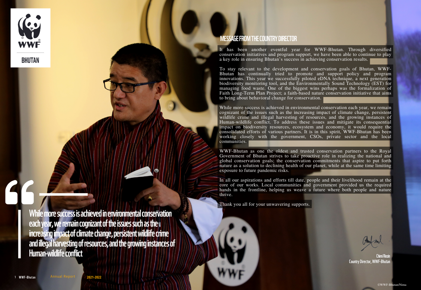 Annual report 2021-2022 | WWF