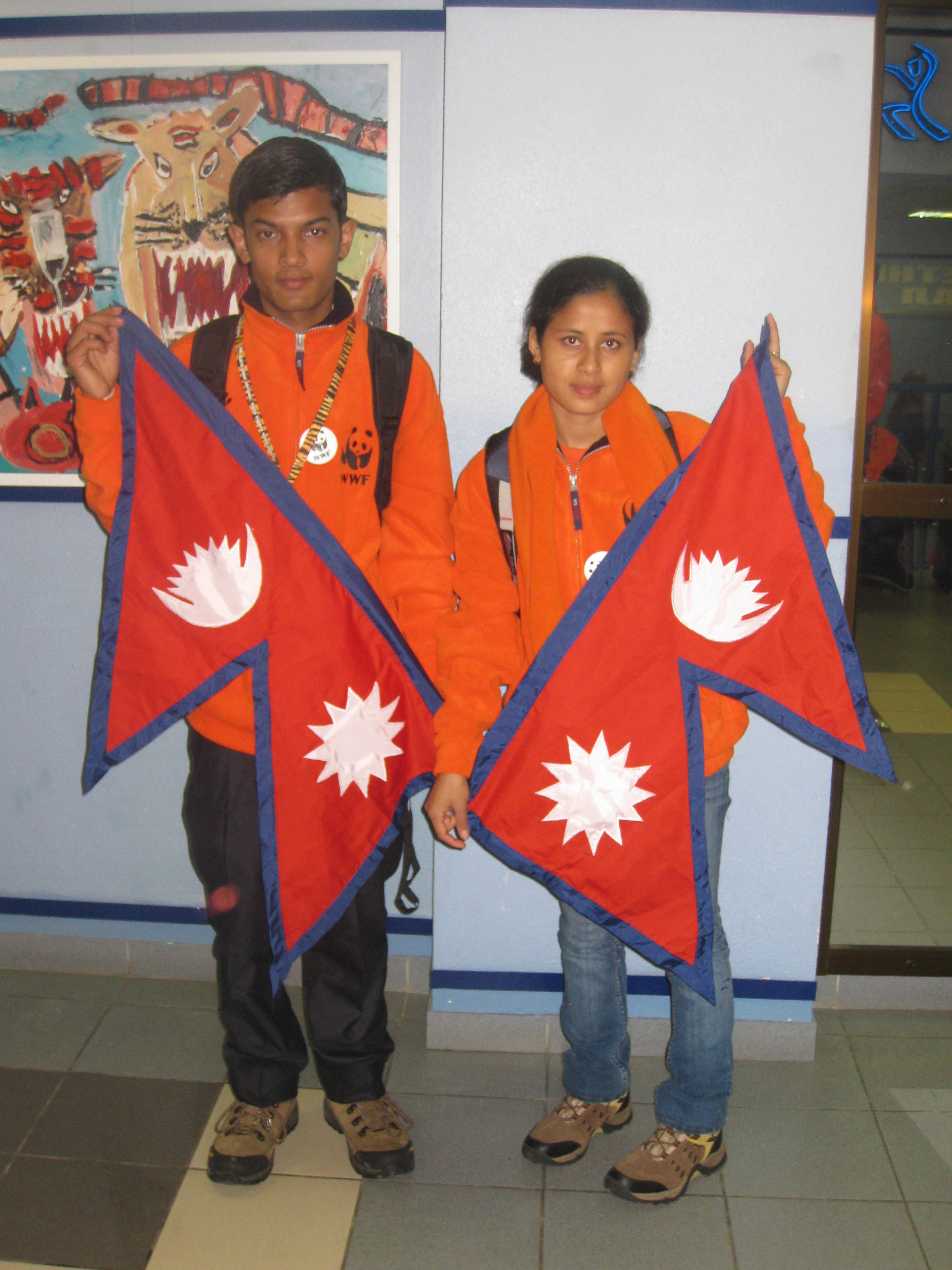 Tiger Trail, displaying names of 13 tiger range countries, inaugurated ...