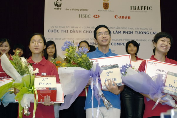 High school students win WWF writing contest in Vietnam | WWF